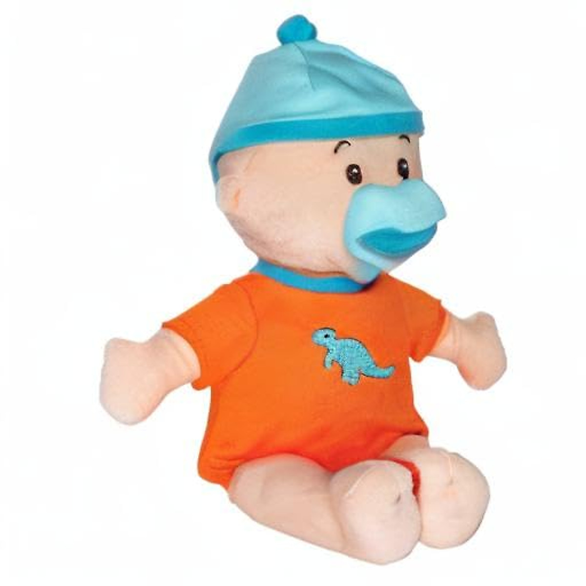 Manhattan Toy Wee Baby Stella Tiny Dino 12" Soft Baby Doll Set