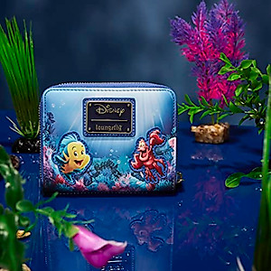 Loungefly Disney Wallet: The Little Mermaid - Ariel Scene Wallet, Amazon Exclusive