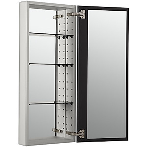 KOHLER 540479 Catalan Medicine Cabinet, Satin Anodized Aluminum