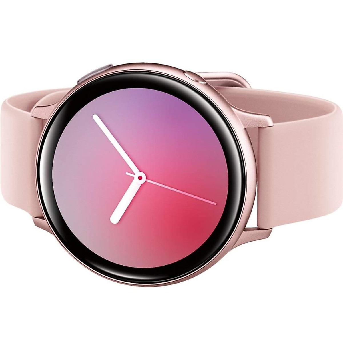 Samsung Galaxy Watch Active2 (Silicon Strap + Aluminum Bezel) Bluetooth - International (Pink Gold, R820-44mm)