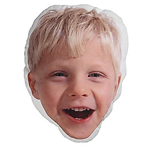 Custom Face Shaped Photo Pillow Your Face on a Pillow Custom Photo Pillow 12inches