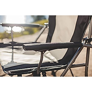 PICNIC TIME NCAA Florida State Seminoles Big Bear XXL Camp Chair with Cooler, Heavy Duty Beach Chair, 500 lb Capacity Camping Chair with Carry Bag, (Black)