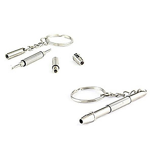 LANYUER Keychain Screwdriver Eyeglass Sunglasses Watch Repair Kit Tool