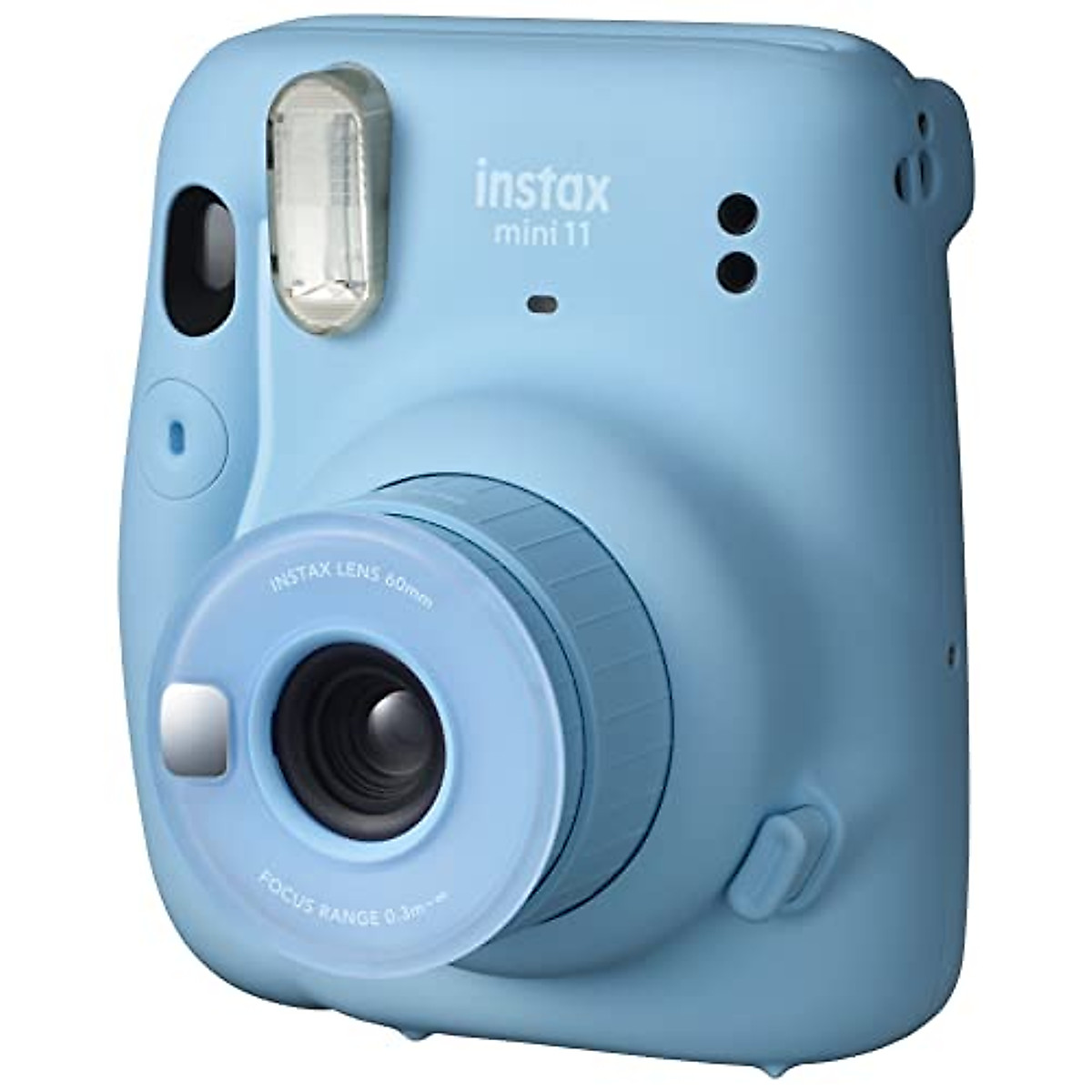 Fujifilm Instax Mini 11 Instant Camera - Sky Blue 4.8" x 4.2" x 2.6"