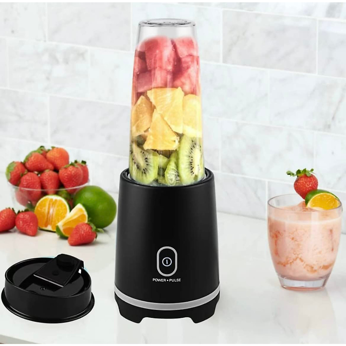 Single Serve Blender,16 Oz Black