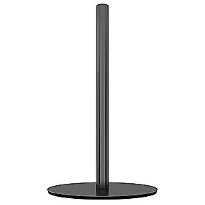 Black Paper Towel Holder Countertop, Free-Standing Kitchen Roll Holder, Stainless Steel Kitchen Towel Holder for Kitchen Rolls Organizer, Classic Fashion Kitchen Roll Dispenser