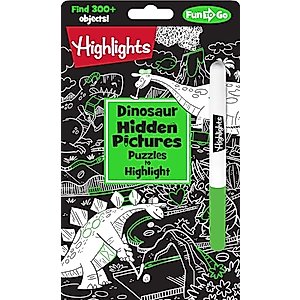Dinosaur Hidden Pictures Puzzles to Highlight (Highlights Hidden Pictures Puzzles to Highlight Activity Books)