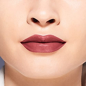 Shiseido VisionAiry Gel Lipstick, Streaming Mauve 208 - Long-Lasting, Full Coverage Formula - Triple Gel Technology for High-Impact, Weightless Color