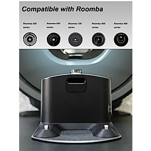 Roomba Charger Dock, Roomba Docking Station, Roomba Charging Base,Compatible with irobot Roomba Charger Base e5 e6 i1 i3 i4 i6 i7 i8 500 600 700 800 900 Series Charger 4452369 17064 17170 ADF-N1