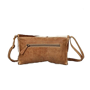 Myra S1365 Marvel Hair On Small and Crossbody Bag, Brown,