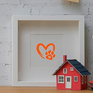 BOOLOOEN Silk Screen Stencils Self-adhesive Transfer Stencil Reusable Washable Mesh Stencil for Wood Fabric DIY Home Decor 8.5x11inch(love)