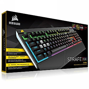 Corsair STRAFE RGB Mechanical USB Gaming Keyboard — Cherry MX Silent