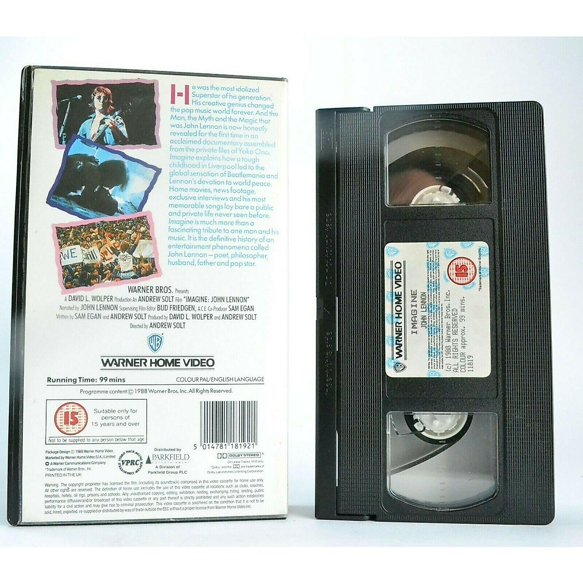 Imagine: John Lennon [VHS]