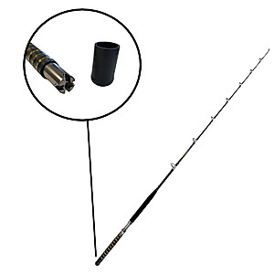 EatMyTackle Intimidator - 6ft. 10in. Fishing Rod | 30-50 lb. Heavy/Fast Action