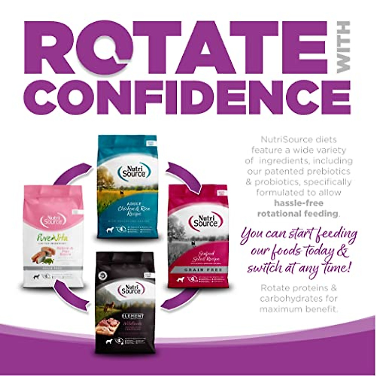 NutriSource Puppy Food, Made with Chicken and Rice, Large Breed, with Wholesome Grains, 30LB, Dry Dog Food