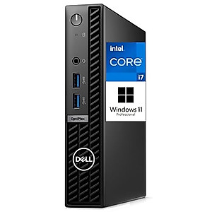 Dell OptiPlex 7010 7000 MFF Intel i7-13700T 16 Core, 8GB RAM, 2TB NVMe, WiFi 6, Bluetooth, DisplayPort, Wired KB & Mouse, 3YR, W11P, Business Desktop