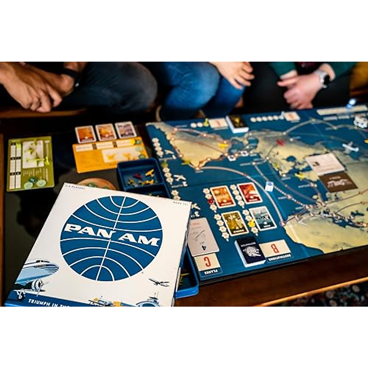 Funko Games Pan Am Board Game, Strategy Board Game, 2-4 Players 6 and Up