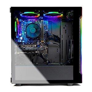 Skytech Gaming Shadow 3.0 Gaming Computer PC Desktop - Ryzen 5 3600 6-Core 3.6GHz, GTX 1660 Super 6G, 1TB SSD, 16GB DDR4 3000, AC WiFi, Windows 10 Home 64-bit, Black