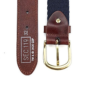 SEC.119 Grateful Dead Oatmeal Skeletons Casual Belt | Officially Licensed Apparel | Size 42