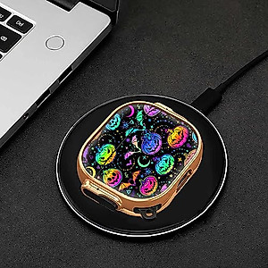 Bvatiuo for Airpods Pro 2nd Generation/1 Generation Case with Keychain,Airpods Pro 2 Case for Women Men, Full Protective Hard Shockproof AirPods Pro Case (2022/2019) (Halloween Pumpkin)