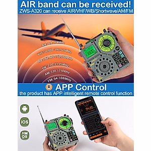 ZHIWHIS ZWS-A320: Portable Bluetooth Radio with High Quality