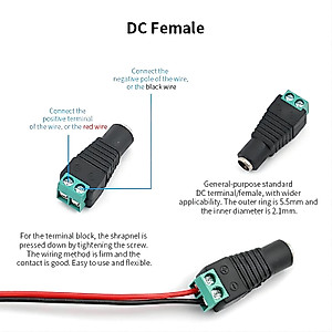 12V 3A Power Supply Adapter, Yetaida Wall Mounted AC 110-240V to DC 12V Transformers, Switching Power Supply for 12V LED Strip Lights,12 Volt 3 Amp Power Adaptor with 5.5 x 2.5mm US Plug