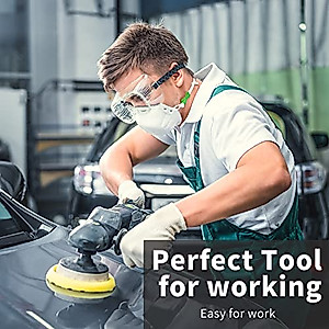 ABPF 2'' Airway Buff Extender, Steel Connecting Rod for Angle Grinder, 1'' Grinder Extension for Polisher，Angle Grinder Extension Shaft