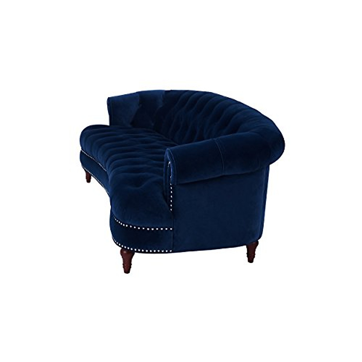 Jennifer Taylor Home Ariana, Sofa, Navy Blue Velvet