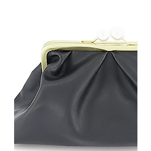 ZAC Zac Posen Lacey Soft Frame Clutch, Black