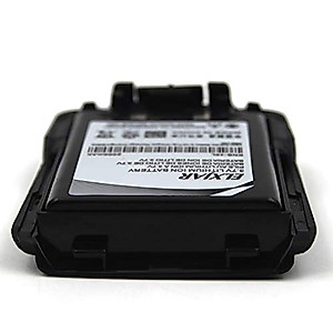 elxjar (2-Pack) 3.7V 2000mAh KNB-46L Li-ion Battery for Kenwood TK-3230 TK3230 TK-3238 TK-3400 Portable Two Way Radio