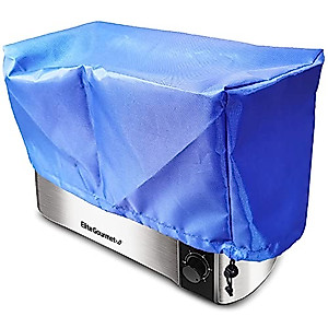 Slice Toaster Cover, Waterproof, Easy Care Small Appliance Jacket Bread Toast Machine Dust Cover Compatible for Elite Gourmet ECT-3100 Long Slot 4 Slice Toaster