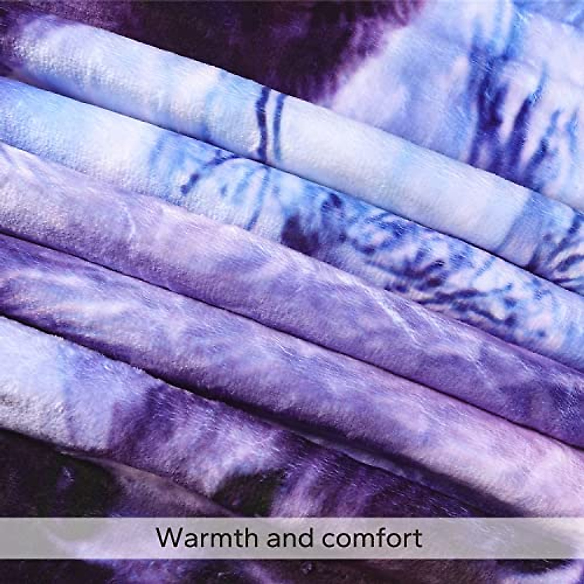 KYKU Blankets and Throws - Fleece Blanket Decorative for Adults and Kids Design Pretty Art Gift Home Decorative Living Room Sofa Hug Plush Soft Beding Nap Cozy Blanket
