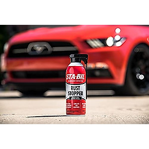 STA-BIL Rust Stopper - Anti-Corrosion Spray and Antirust Lubricant - Prevents Car Rust, Protects Battery Terminals, Stops Existing Rust, Rust Preventative Coating - 13 Oz (22003)