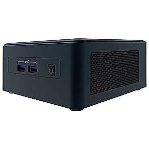 Intel NUC 11 Pro Kit NUC11TNHi5 Mini Desktop PC - 11th Gen Core i5-1135G7 up to 4.2GHz CPU, 32GB DDR4 RAM, 512GB PCIe SSD + 1TB HDD, Iris Xe Graphics, Wi-Fi 6 + Bluetooth 5, Windows 10 Pro
