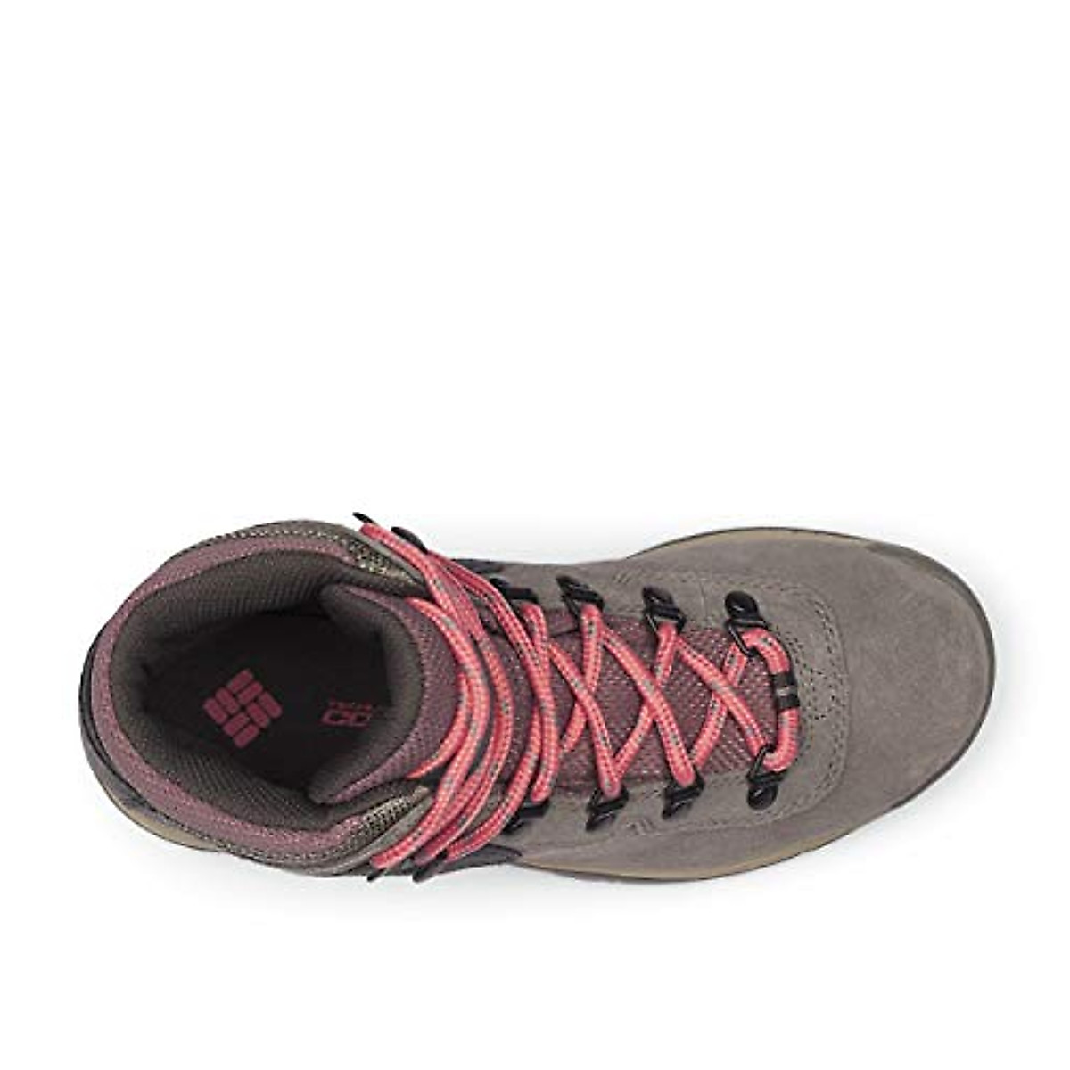 Columbia Women's Newton Ridge Plus Waterproof Amped, Stratus/Canyon Rose, 8.5