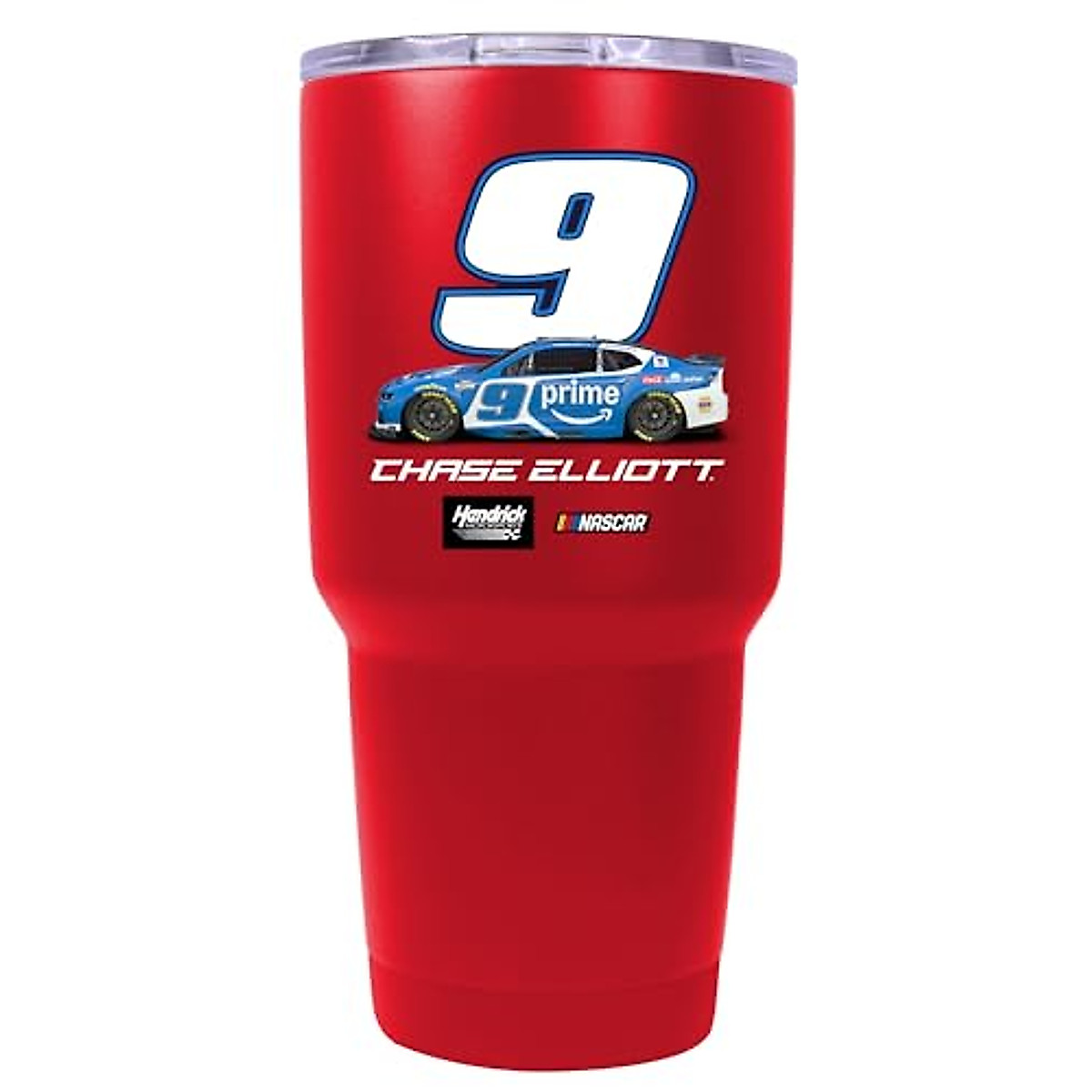 R and R Imports Nascar #9 Chase Elliott 24 oz Stainless Steel Insulated Tumbler Officially Licensed (1, Red)