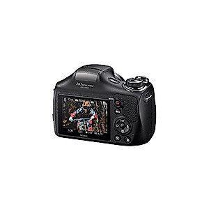 Sony Cyber-Shot DSC-H300 Digital Camera Black Bundle with Sandisk 16GB Memory Card, Camera Bag for DSLR, Table-top Tripod and 4X Rechargeable AA Batteries with Charger