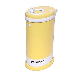 Ubbi Steel Odor Locking Diaper Pail, Pantone Yellow (Discontinued by Manufacturer)