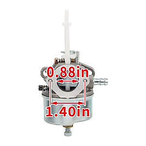 MOTOALL 632371 632371A Snowthrower Carburetor for Tecumseh H70 HSK70 for Stens 520-910 Snowblower