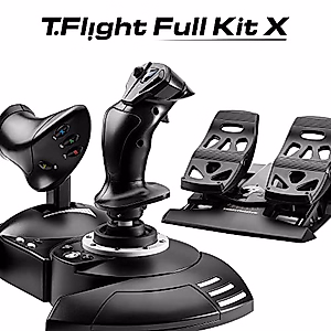 ThrustMaster T.Flight Full Kit X - Joystick, Throttle and Rudder Pedals for Xbox Series X|S/Xbox One/PC