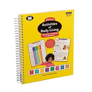 Super Duper Publications | Webber Activities of Daily Living - Tips and Teaching Companion | Self-Care Activities and Routines | Occupational Therapy Educational Resource for Children and Adults