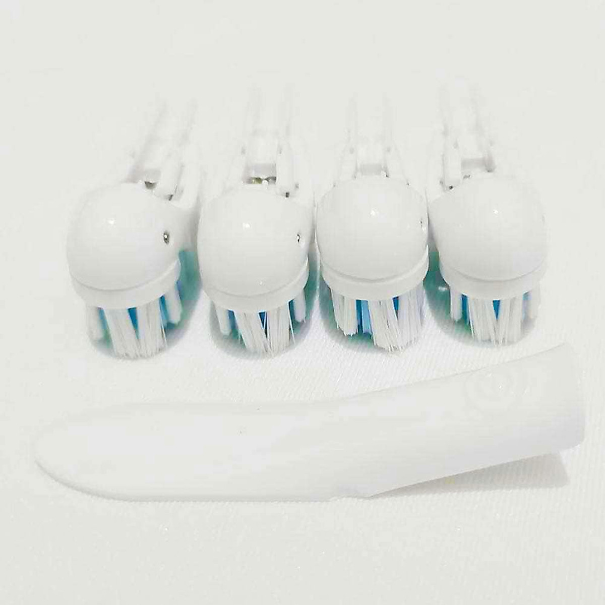 Sensitive Replacement Electric Replacement Toothbrush Heads (4 Count), Dual Clean Rotating Sets Compatible with Braun Oral B Cross Action Power