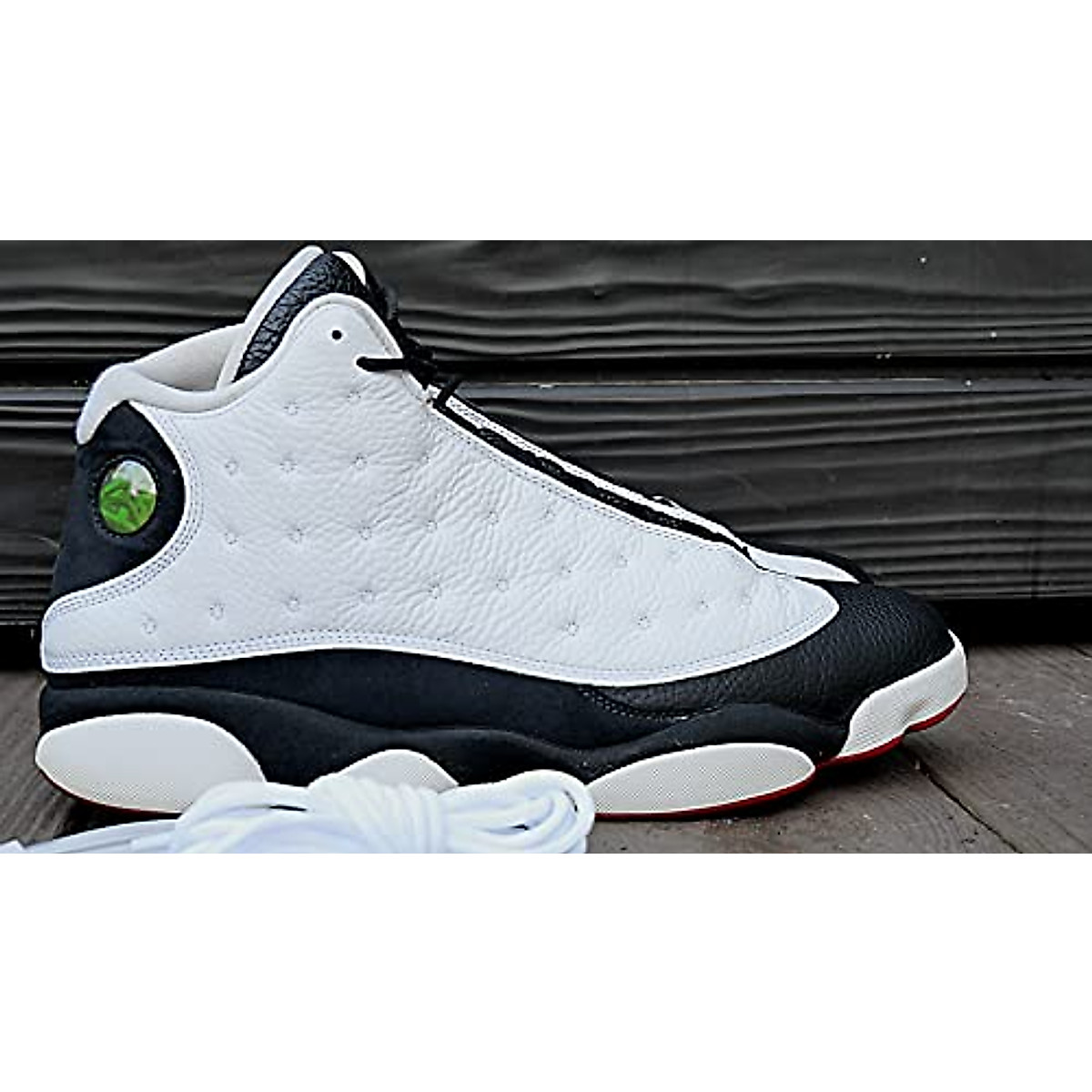 Jordan 13 Laces | Replacement Laces - White Round Shoe Laces, Round Athletic Shoe Laces, Jordan Shoe Laces White (White, 63")