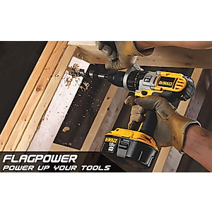 Orstaimer 3.5Ah Ni-CD Battery Replacement for Dewalt 18 Volt Battery XRP DE9096 DE9098 DW9095 DW9096 DW9098 DE9503 DC9099 dc9098 DE9039 DE9095 Compatible with 18V Cordless Power Tools 2Packs