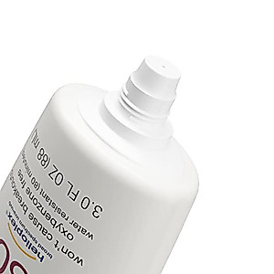 Neutrogena Clear Face Liquid Sunscreen for Acne-Prone Skin, Broad Spectrum SPF 30 Sunscreen Lotion with Helioplex, Oxybenzone-Free, Oil-Free, Fragrance-Free; Non-Comedogenic, 3 fl. oz