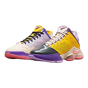 Nike Lebron 19 Low Lilac/Pink Gaze/Dark Smoke Grey 11.5 D (M)