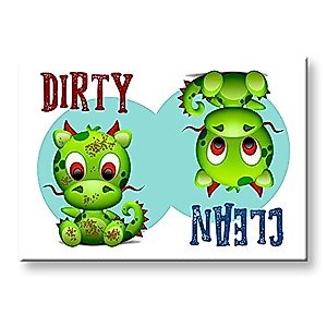 Dragon Clean Dirty Dishwasher Indicator
