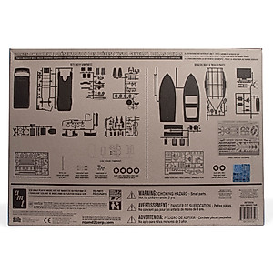AMT Aqua Rod Race Team 1975 Chevy Van, Race Boat & Trailer 1:25 Scale Model Kit