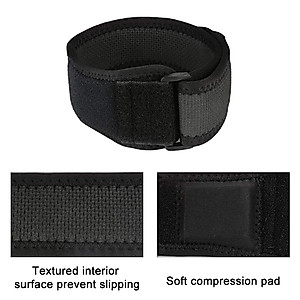 supregear IT Band Strap, Adjustable Iliotibial, Knee, Thigh, Hip & ITB Syndrome Compression Wrap Support, Breathable Patellar Tendonitis and Osgood Schlatters Stabilizer Brace for Men and Women