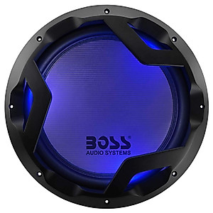 Boss Audio 12 Inch DVC 1600W Subwoofer w/ LED Illumination (2 Pack) | PD12LED